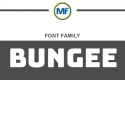 Bungee: Free Font Download | MaisFontes