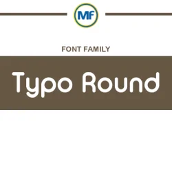 Typo Round Regular: Free Font Download | MaisFontes