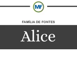 Alice Regular: Baixar Fonte Grátis | MaisFontes