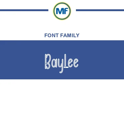 Download Baylee Fonts | MaisFontes