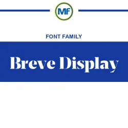 Breve Display Stencil: Download Free Font | MaisFontes