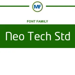 Neo Tech Std Bold Font: Free Download | MaisFontes