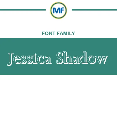 Download Jessica Shadow Fonts | MaisFontes