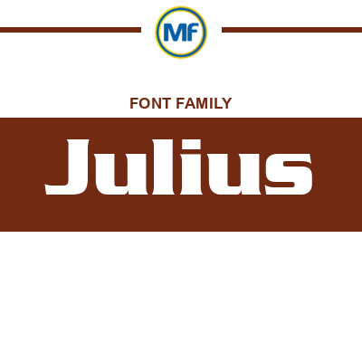 Download Julius Fonts | MaisFontes