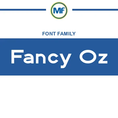 Download Fancy Oz Fonts | MaisFontes