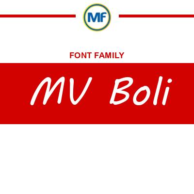 Download MV Boli Fonts | MaisFontes