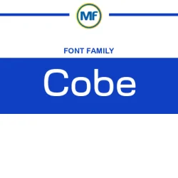 Cobe Extra Bold Font: Free Download | MaisFontes