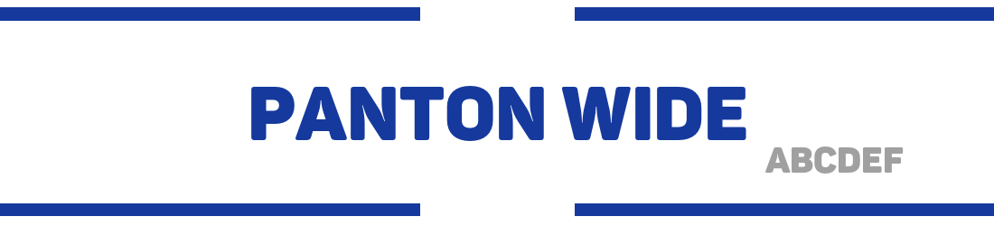 Panton Wide Black: Free Font Download | MaisFontes