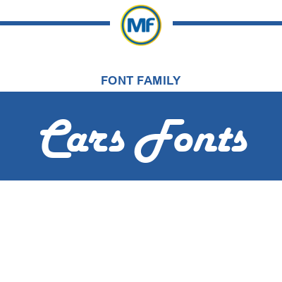 Download Cars Fonts | MaisFontes