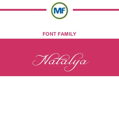 Natalya Font Family: Free Download | MaisFontes