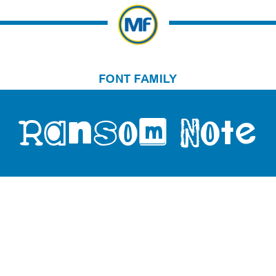 Download DJB Ransom Note Fonts | MaisFontes