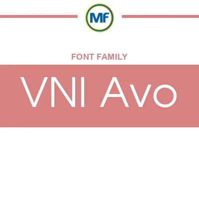 Download VNI Avo Fonts | MaisFontes