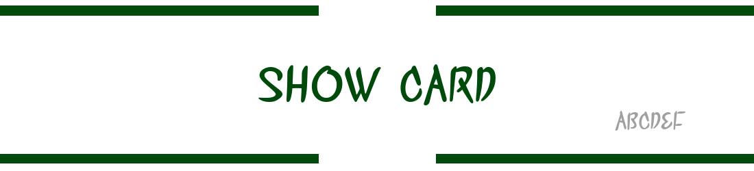 Showcard Gothic: Baixar Fonte Grátis | MaisFontes