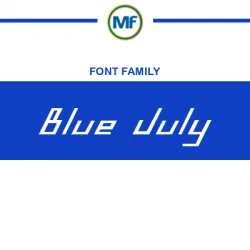 Blue July Bold: Free Font Download | MaisFontes
