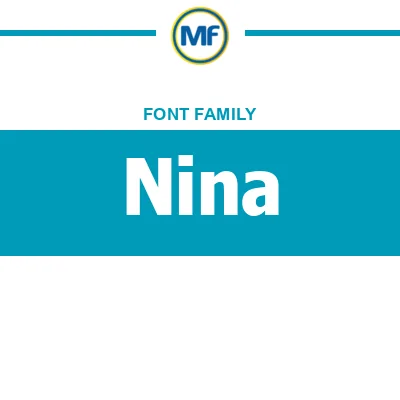 Nina Font Family: Download Free | MaisFontes
