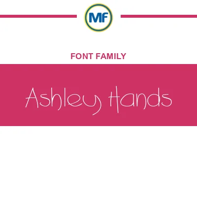 Ashley Hands Font Family: Download Free | MaisFontes