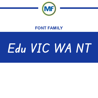 Download Edu VIC WA NT Fonts (Google Fonts) | MaisFontes
