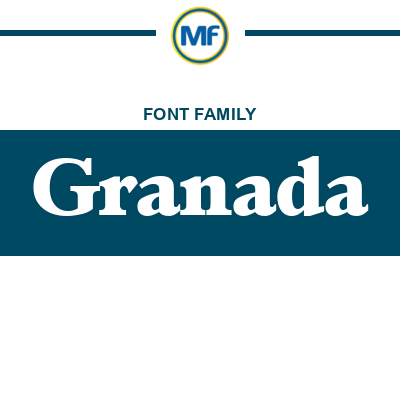 Granada Font Family: Download Free | MaisFontes