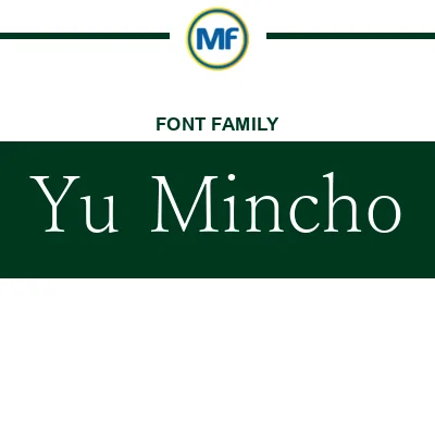 Download Yu Mincho Fonts | MaisFontes