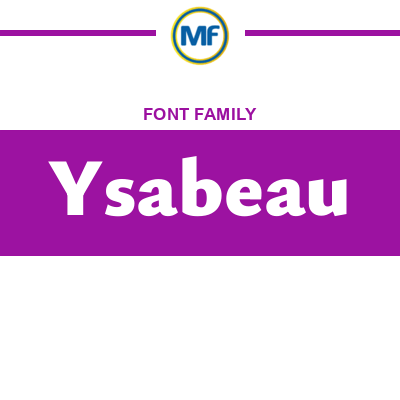 Ysabeau Font Family: Download Free (Google Fonts) | MaisFontes