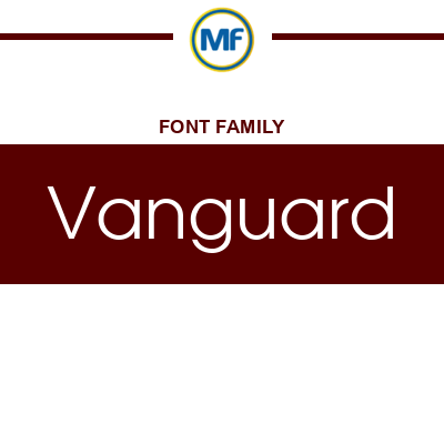 Download Vanguard Fonts | MaisFontes