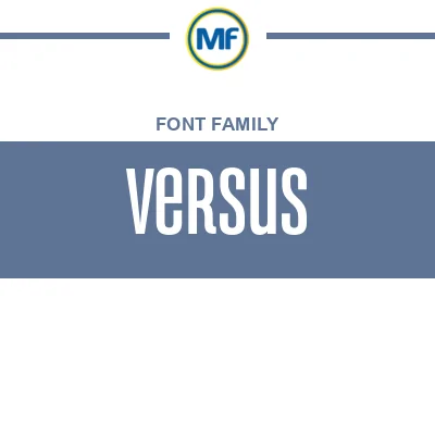 Download Versus Fonts | MaisFontes