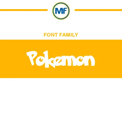 Download Pokemon Fonts | MaisFontes