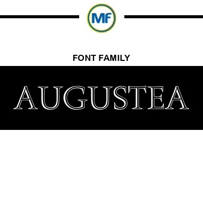 Augustea Font Family: Free Download | MaisFontes