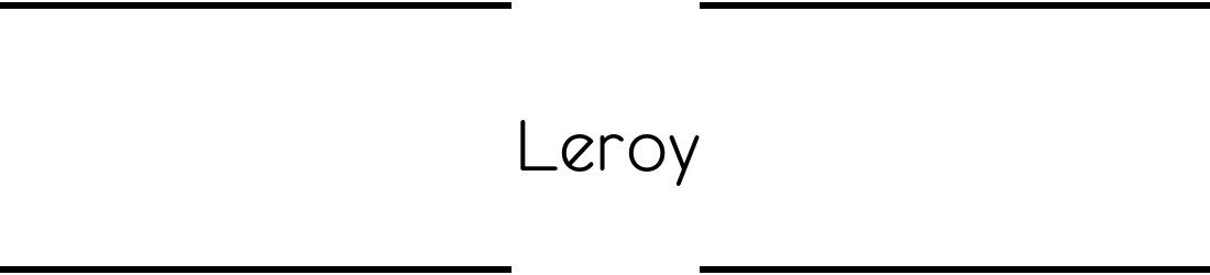 Leroy Regular Font: Free Download | MaisFontes