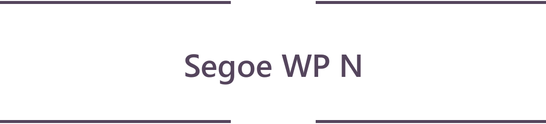 Segoe WP N SemiBold: Free Font Download | MaisFontes