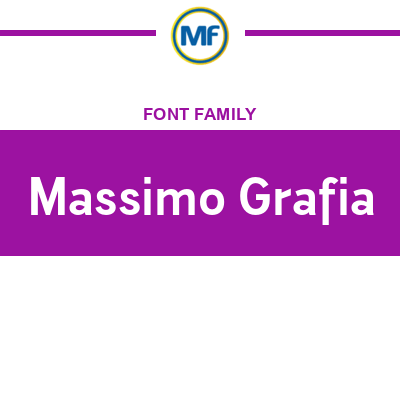 Massimo Grafia Font Family: Download Free | MaisFontes