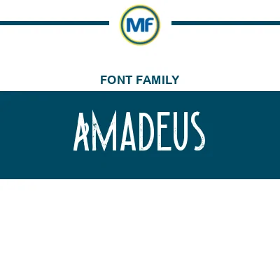 Download Amadeus Fonts | MaisFontes