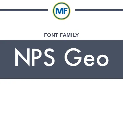 NPS Geo Font Family: Download Free | MaisFontes