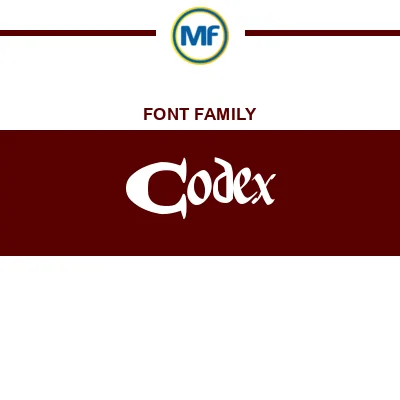 Download Codex Fonts | MaisFontes