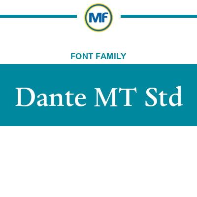 Download Dante MT Std Fonts | MaisFontes