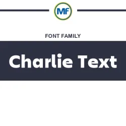 Charlie Text: Free Font Download | MaisFontes