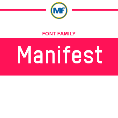Manifest Font Family: Download Free | MaisFontes