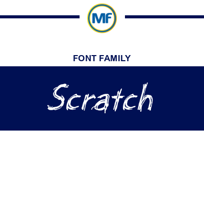 Scratch Font Family: Download Free | MaisFontes