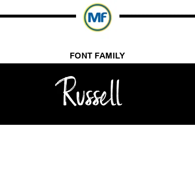 Download Russell Fonts | MaisFontes