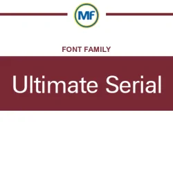 Ultimate Serial Bold Font: Free Download | MaisFontes
