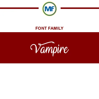 Download Vampire Fonts | MaisFontes