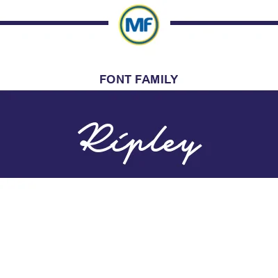 Ripley Font Family: Free Download | MaisFontes