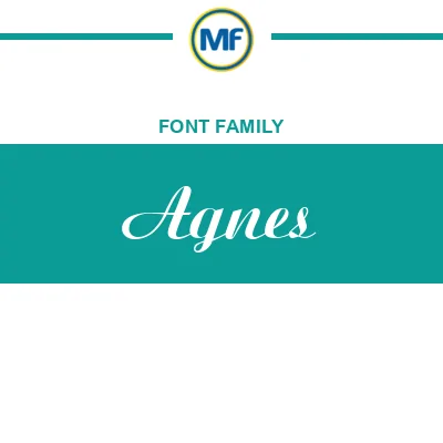 Download Agnes Fonts | MaisFontes