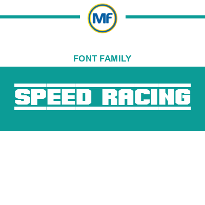 Download Speed Racing Fonts | MaisFontes