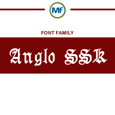 Anglo SSK Font Family: Download Free | MaisFontes