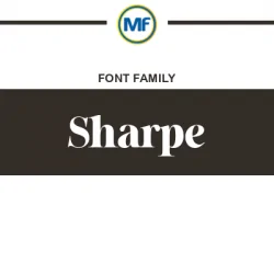 Sharpe Black: Free Font Download | MaisFontes