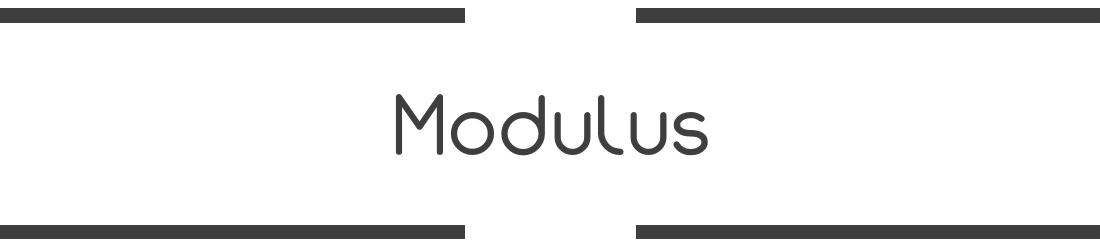 Modulus Bold: Download Free Font | MaisFontes