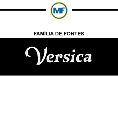 Versica Família de Fontes: Baixe Grátis | MaisFontes