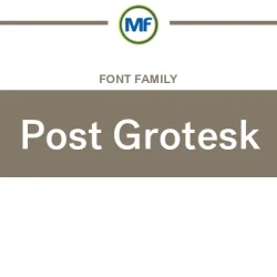 Post Grotesk Book Font: Free Download | MaisFontes