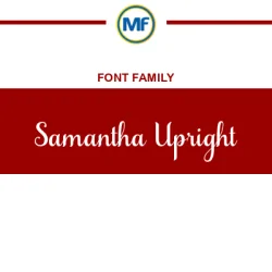 Samantha Upright BASIC: Free Font Download | MaisFontes